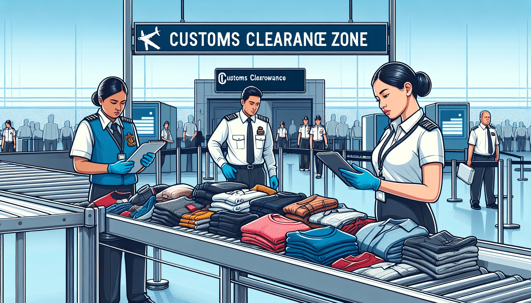 Customs Clearance For Apparel - ISF Template