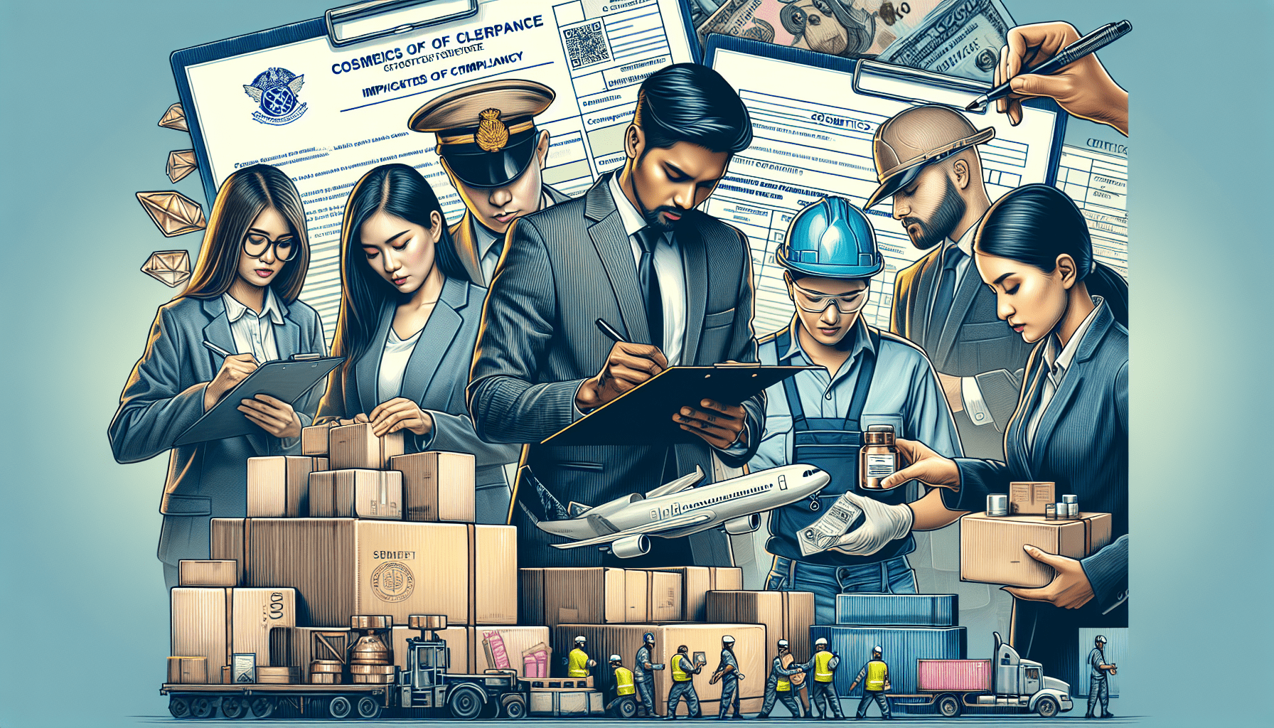 Customs Clearance For Cosmetics - ISF Template